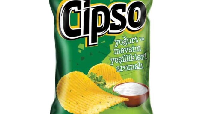 A101 Cipso Yoğurt ve Mevsim Yeşillikleri Aromalı Patates Cipsi 104 G ...